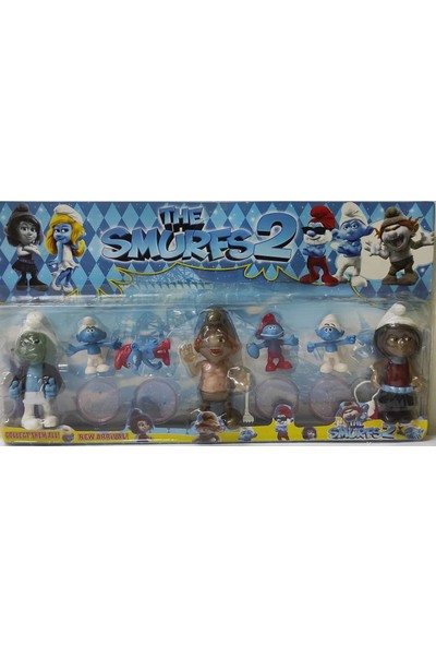 Şirinler The Smurfs 2 Şirinler Oyuncak Karakter 7li Oyuncak Şirinler