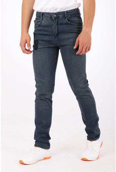 Erkek Çocuk Beli Ayarlanabilir Kot Pantolon 2-15 Yaş