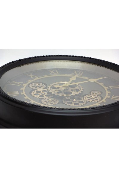 Guru Sepeti Yuvarlak Roma Rakamlı Spintime Yeşiloksit Çarklı Metal Duvar Saat Guru Sepeti Yuvarlak Roma Rakamlı Spintime Yeşiloksit Çarklı Metal Duvar Saat