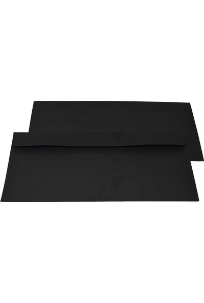 Matbaagraf Siyah Diplomat Zarf Düz 110 gr 105 x 240 cm 20'li Matbaagraf Siyah Diplomat Zarf Düz 110 gr 105 x 240 cm 20'li
