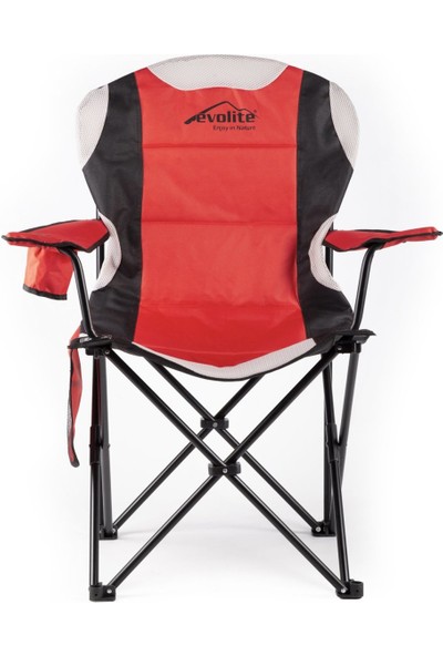 Evolite Nature Katlanabilir Kamp Koltuğu Kırmızı Evolite Nature Katlanabilir Kamp Koltuğu Kırmızı