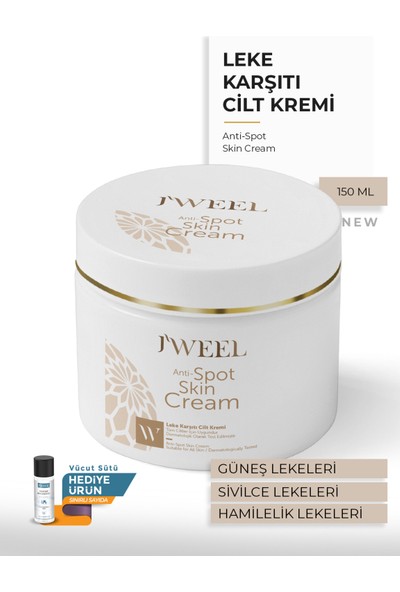 J'weel Cilt Leke Kremi 150 ml