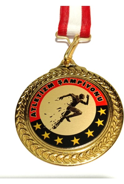 Bidünya Atletizm Şampiyonu Madalyası 5 Li Adet Bidünya Atletizm Şampiyonu Madalyası 5 Li Adet