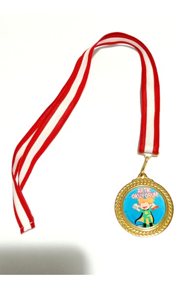 Bidünya Artık Okuyorum Madalyası 5 Li Adet