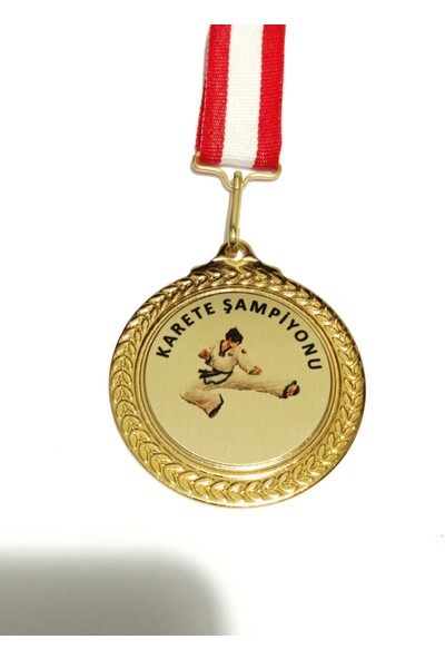 Bidünya Karete Şampiyonu Madalyası 5 Li Adet