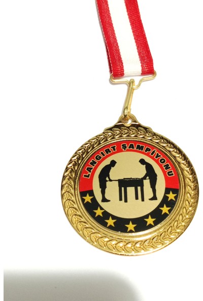 Bidünya Langırt Şampiyonu Madalyası 5 Li Adet
