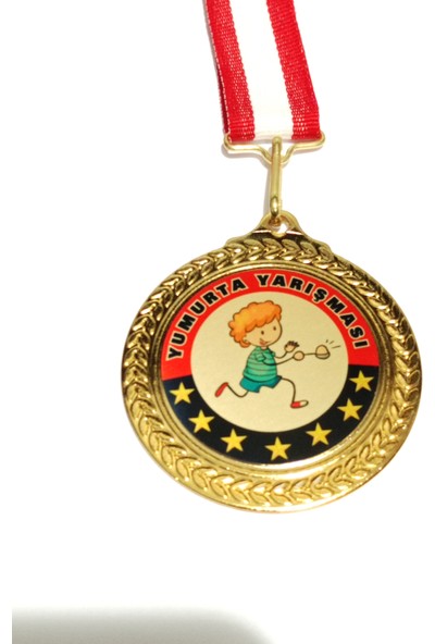 Bidünya Yumurta Yarışması Madalyası 5 Li Adet
