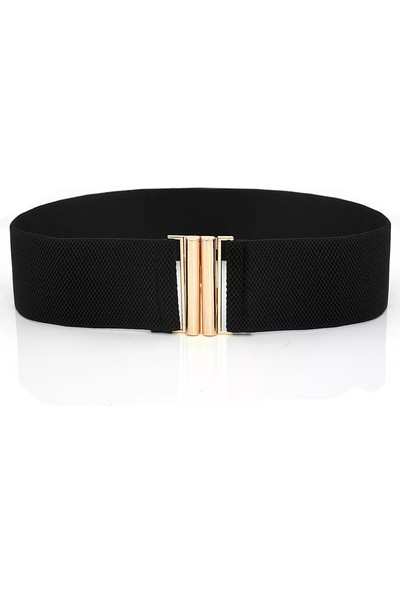 Brand & Belt Gold Tokalı Lastikli Kemer Brand & Belt Gold Tokalı Lastikli Kemer