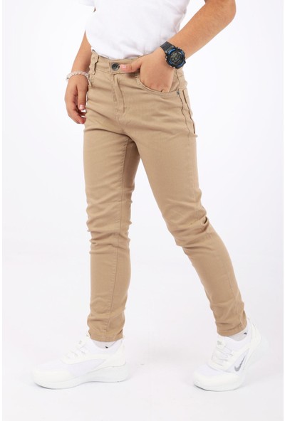 Erkek Çocuk Casual Fit Kalıp Pantolon 2-15 Yaş