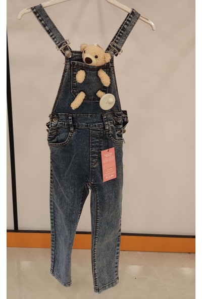 Yonca Çocuk Sercino Kids 78612 Ayıcıklı Salopet Tulum