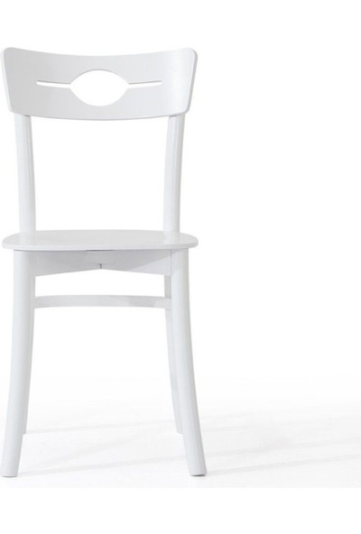 Mobilya Baba Loft Sandalye Beyaz