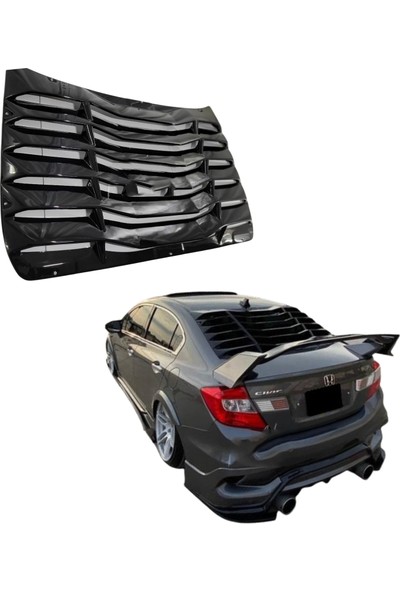 SML Dizayn Honda Civic Fb7 Arka Cam Vizörü SML Dizayn Honda Civic Fb7 Arka Cam Vizörü
