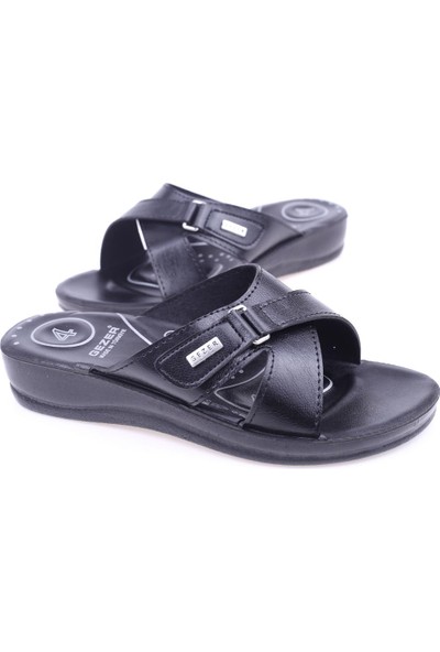 Gezer 07187 Günlük Cırtlı Ortopedik Kadın Terlik