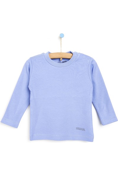 Hello Baby Basic Kız Bebek Interlok Sweatshirt