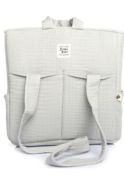 Funna Baby Müslin Anne Bebek Bakım Kol Çantası Funna Baby Müslin Anne Bebek Bakım Kol Çantası