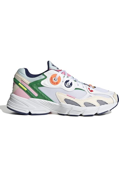 Adidas Beyaz - Yeşil Kadın Lifestyle Ayakkabı GW9752 Adidas Astır W