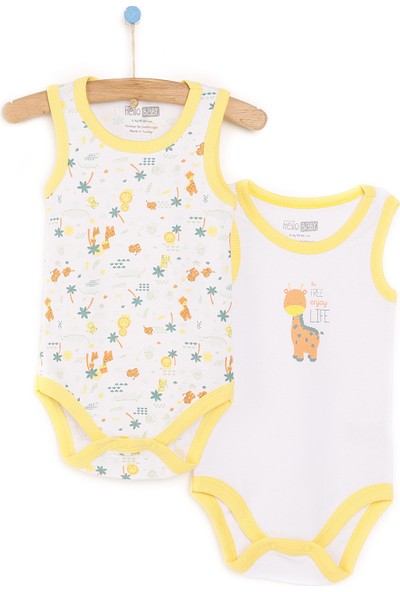 Hello Baby 2li Zürafa Atlet Body