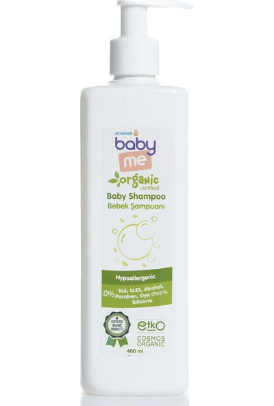 Baby Me Organik Bebek Şampuanı 400 ml
