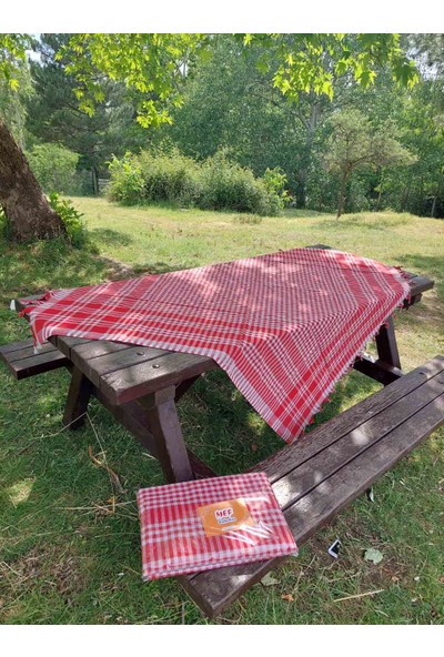 Mef Collection Çok Amaçlı Sofra Bezi Masa Örtüsü Piknik Örtüsü 160x160 cm 2'li Mef Collection Çok Amaçlı Sofra Bezi Masa Örtüsü Piknik Örtüsü 160x160 cm 2'li