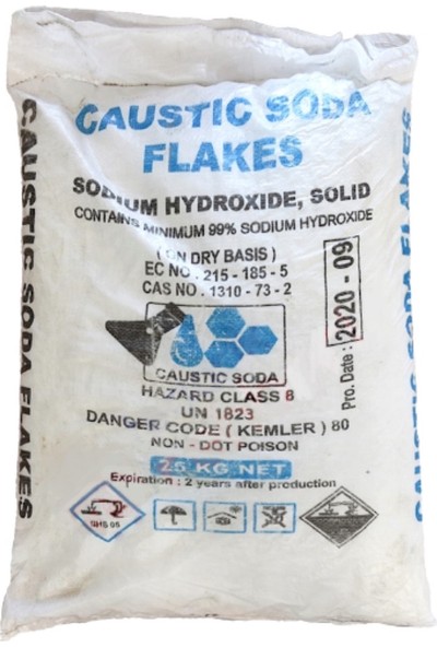 25 kg Payet Kostik %99 (Sodyum Hidroksit)- Naoh
