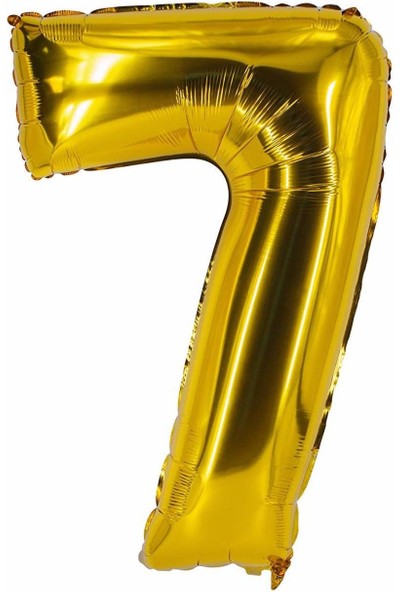 Bktc Rakam 7 Yaş Gold Folyo Balon Doğum Günü Helyum Uyumlu 75 cm Gld G Bktc Rakam 7 Yaş Gold Folyo Balon Doğum Günü Helyum Uyumlu 75 cm Gld G