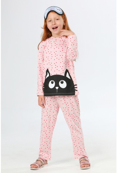 Lupia Kids Black Cat Pijama Takım
