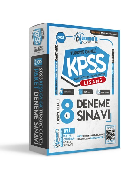 İnformal Yayınları KPSS 2023 Lisans Gy-Gk Anamorfik Yayınları Tg Kurumsal 8li Dijital Çözümlü Paket Deneme Sınavı (Ciltli) İnformal Yayınları KPSS 2023 Lisans Gy-Gk Anamorfik Yayınları Tg Kurumsal 8li Dijital Çözümlü Paket Deneme Sınavı (Ciltli)