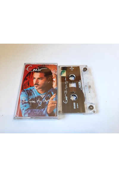 Emir Bu Gece Ay Var Cam Baskı Kaset Emir Bu Gece Ay Var Cam Baskı Kaset