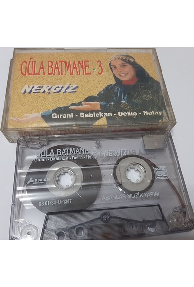 Güla Batmane Nergiz _3 Cam Baskı