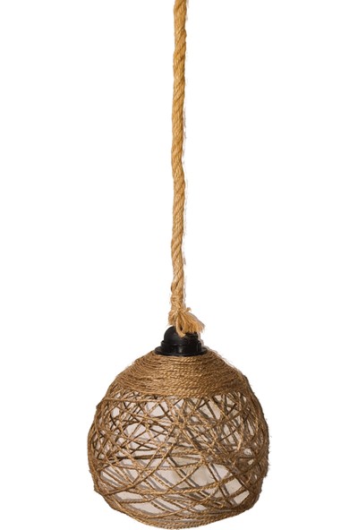 Dekorcu Dome Simple Hasır Avize