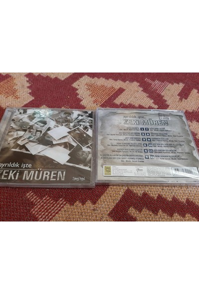 Zeki Müren Ayrıldık Işte CD Jelatinli Zeki Müren Ayrıldık Işte CD Jelatinli