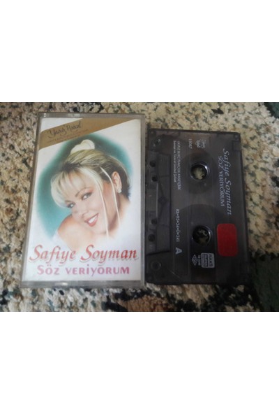 Safiye Soyman Söz Veriyorum Cam Baskı