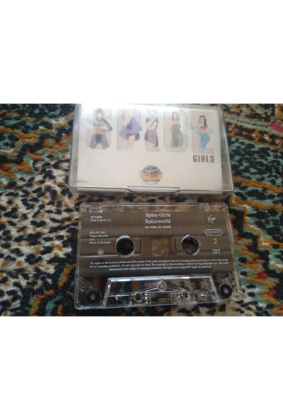 Bozmüzik Spıce Girls Spıce World Cam Baskı