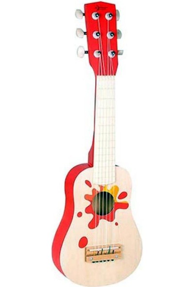 Oyuncakmatik Ahşap Star Gitar Oyuncakmatik Ahşap Star Gitar