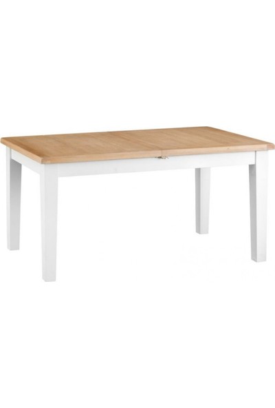 Mobilya Baba White Açılabilir Yemek Masası 140CM Mobilya Baba White Açılabilir Yemek Masası 140CM