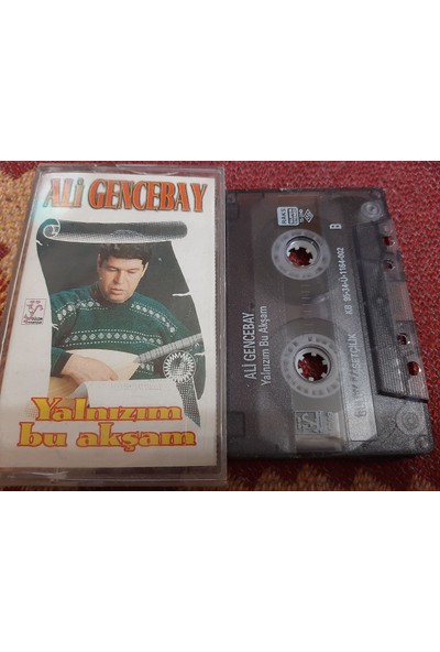 Bozmüzik Ali Gencebay Yalnızım Bu Akşam Cam Baskı