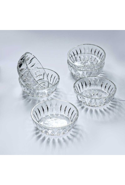 Porsima Rayan Elif Sade 6 Parça Cam Lokumluk Porsima Rayan Elif Sade 6 Parça Cam Lokumluk