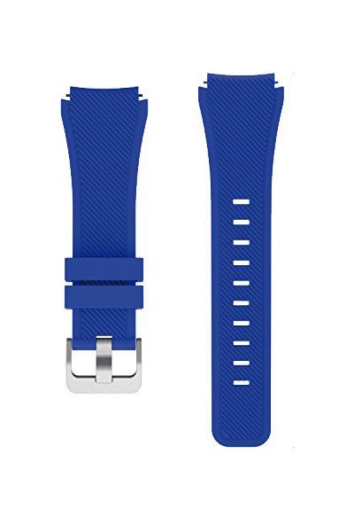 Markacase Realme Watch S Için Silikon Kordon Kayış Koyu Mavi Markacase Realme Watch S Için Silikon Kordon Kayış Koyu Mavi