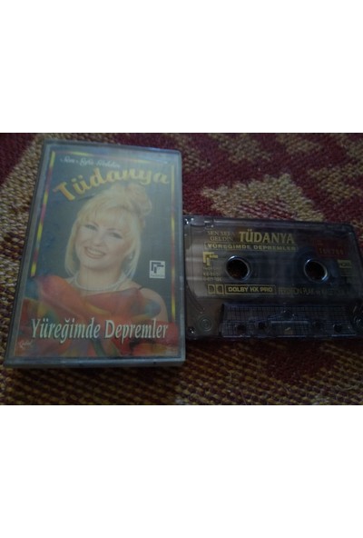 Tüdanya Yüreğimde Depremler Cam Baskı