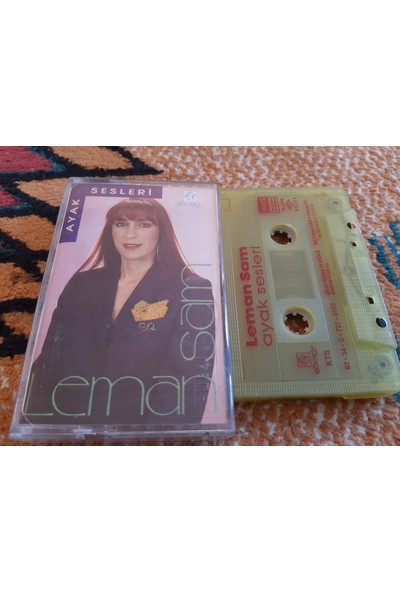 Leman Sam Ayak Sesleri Cam Baskı