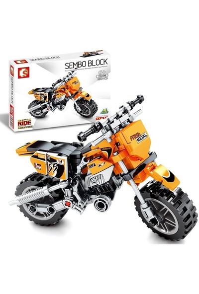 Sembo Block 701106 Motosiklet Yapı Oyuncak Blokları (Yurt Dışından)