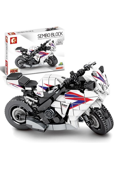 Sembo Block 701114 Motosiklet Yapı Oyuncak Blokları (Yurt Dışından)