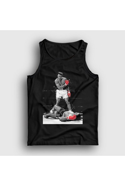 Presmono Siyah Ring Boxing Boks Muhammed Ali Atlet