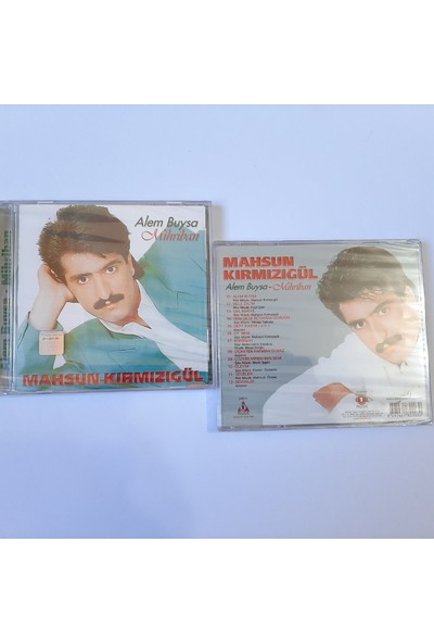 Mahsun Kırmızıgül Alem Buysa Kral Sensin CD Jelatinli Mahsun Kırmızıgül Alem Buysa Kral Sensin CD Jelatinli