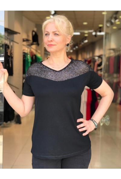 X-trend City V Yaka Pullu Bluz