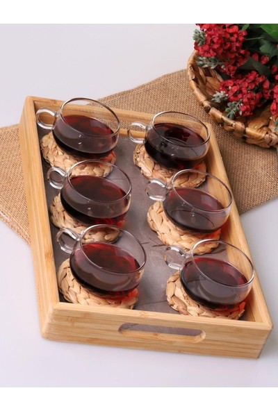 Bambum Atby - Marbelas 13 Parça Tepsili Set