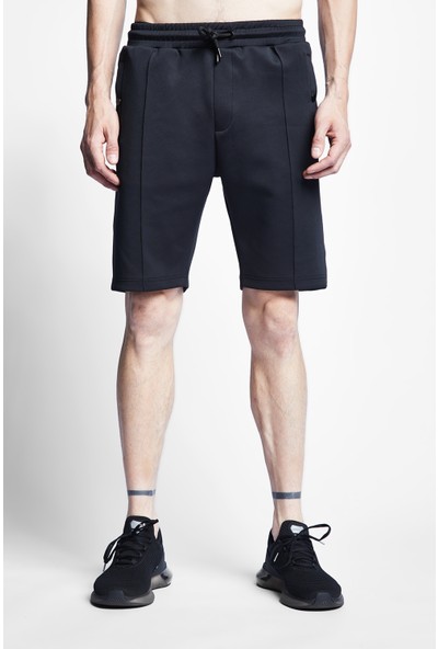 Lescın Siyah Erkek Şort 22Y-1143