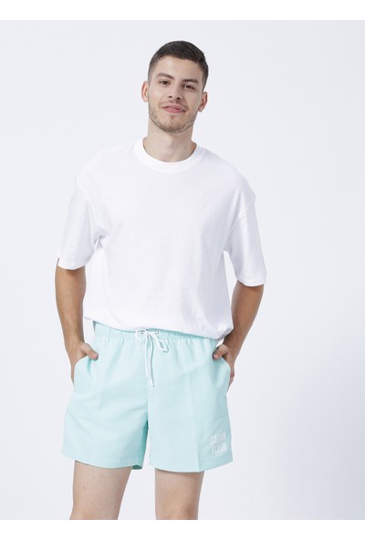 Calvin Klein Yeşil Erkek Şort Mayo KM0KM00702L2Z