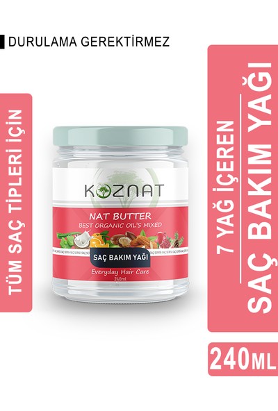 Saç Bakım Yağı 240 ml