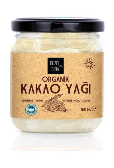 Güzel Ada Gıda Organik Kakao Yağı 150 ml